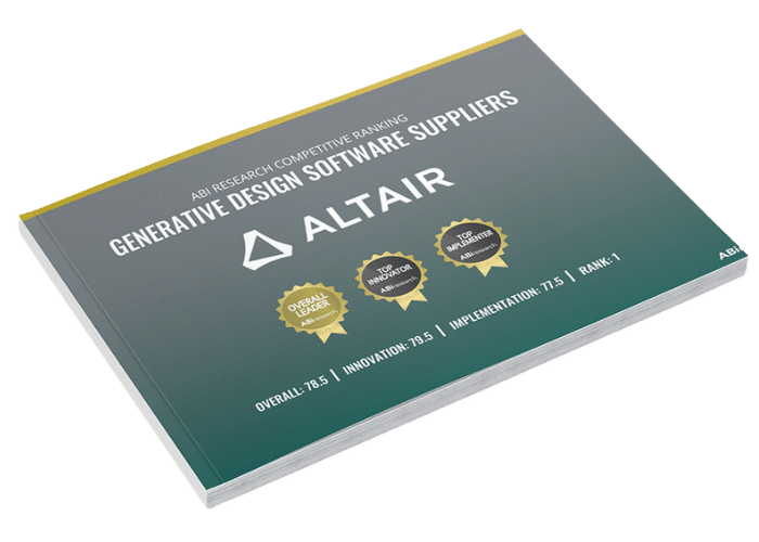 ABI Research Ranks Altair as top Generative Design Software